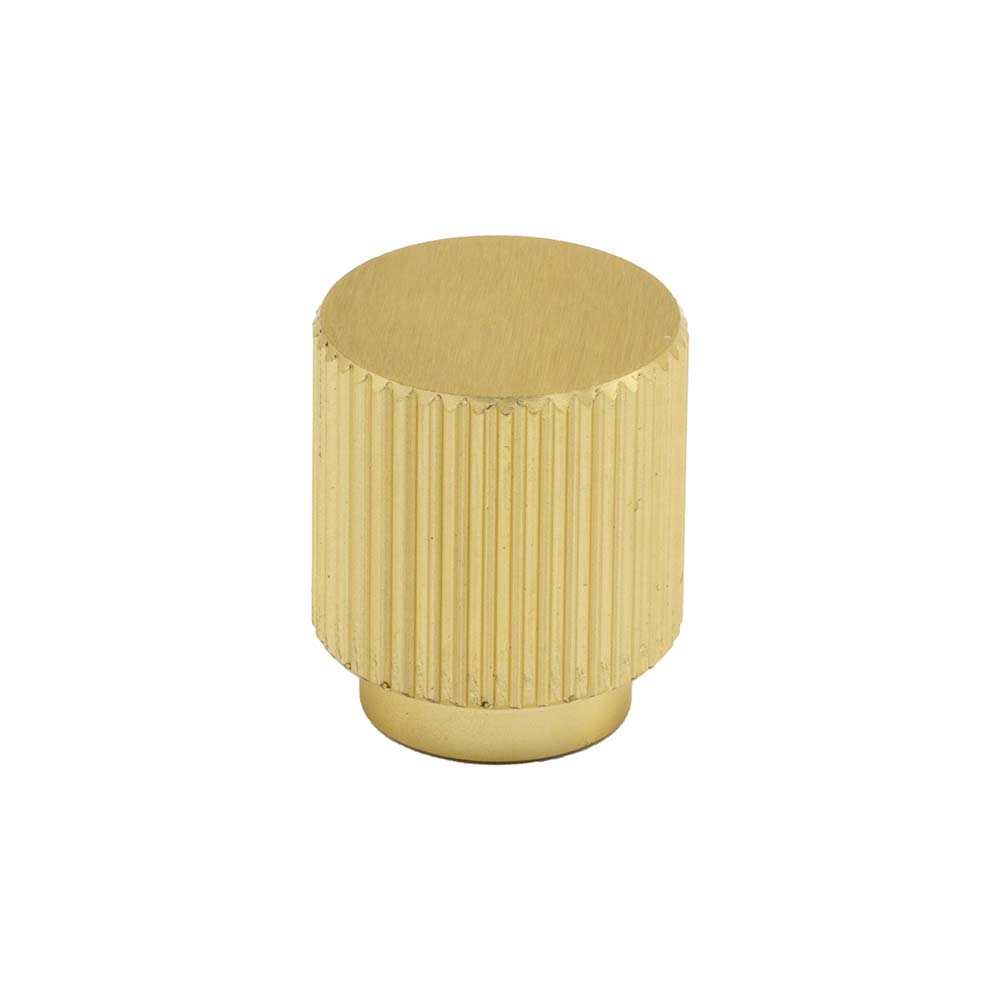 Knop Helix Stripe - 26mm - Messing | Beslagonline.dk