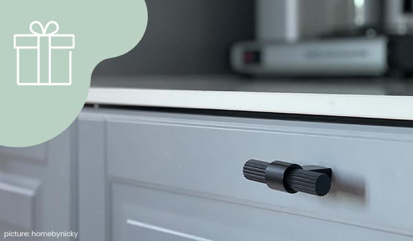 Greb Slim 4025 - Sort | Greb | Beslagonline.dk