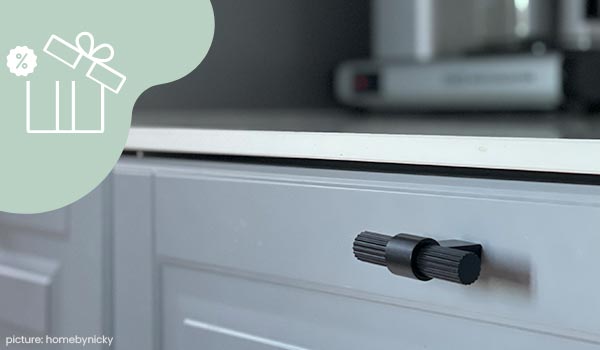 Greb Slim 4025 - Sort | Greb | Beslagonline.dk